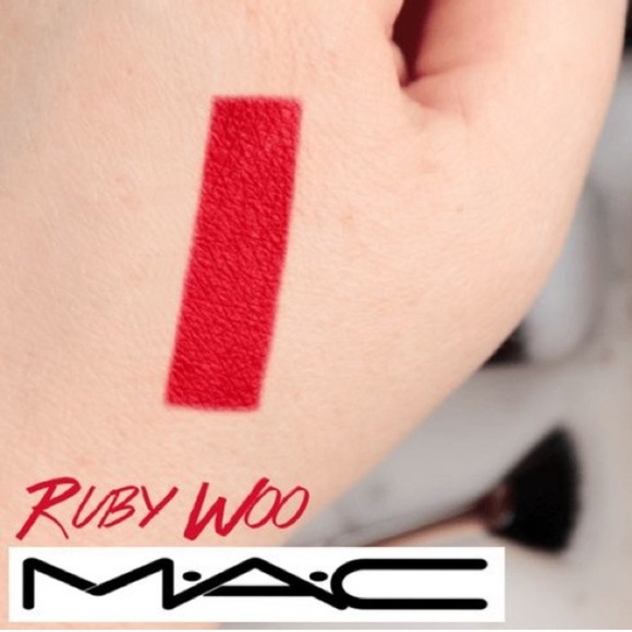 MAC Cosmetics | Makeup | Mac Retro Matte Lipstick In Shade Ruby Woo 77 Full Size 3g Oz | Poshmark